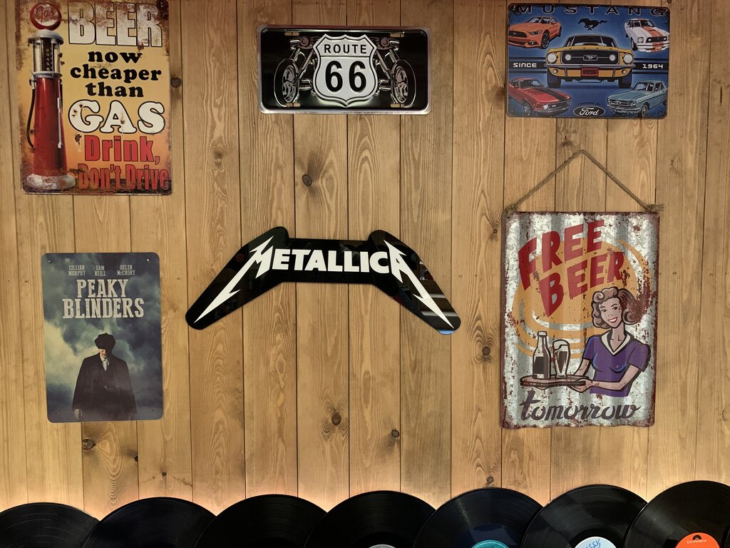 Metallica Plexi Sign - KGL Creation Lab